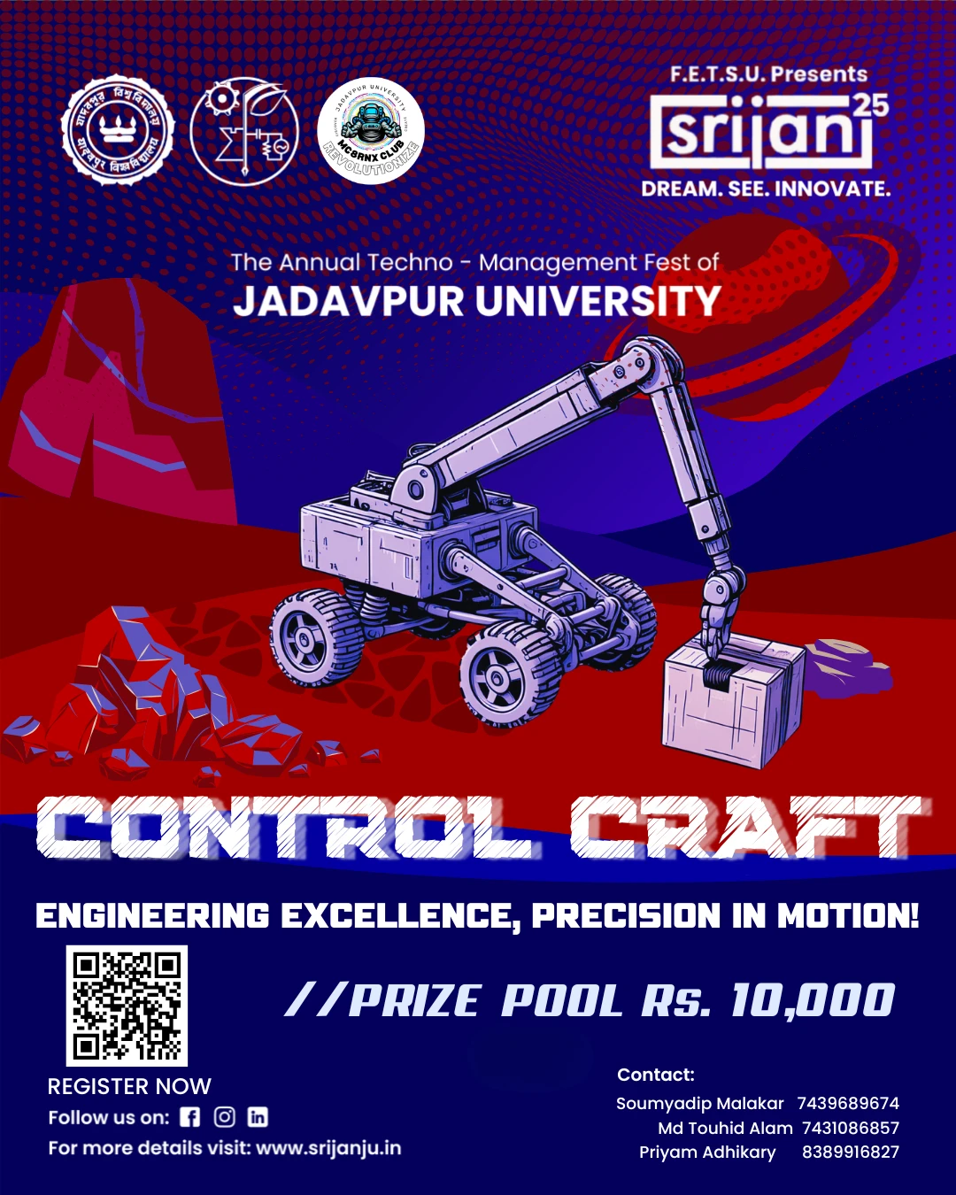 Srijan'25 | Jadavpur University